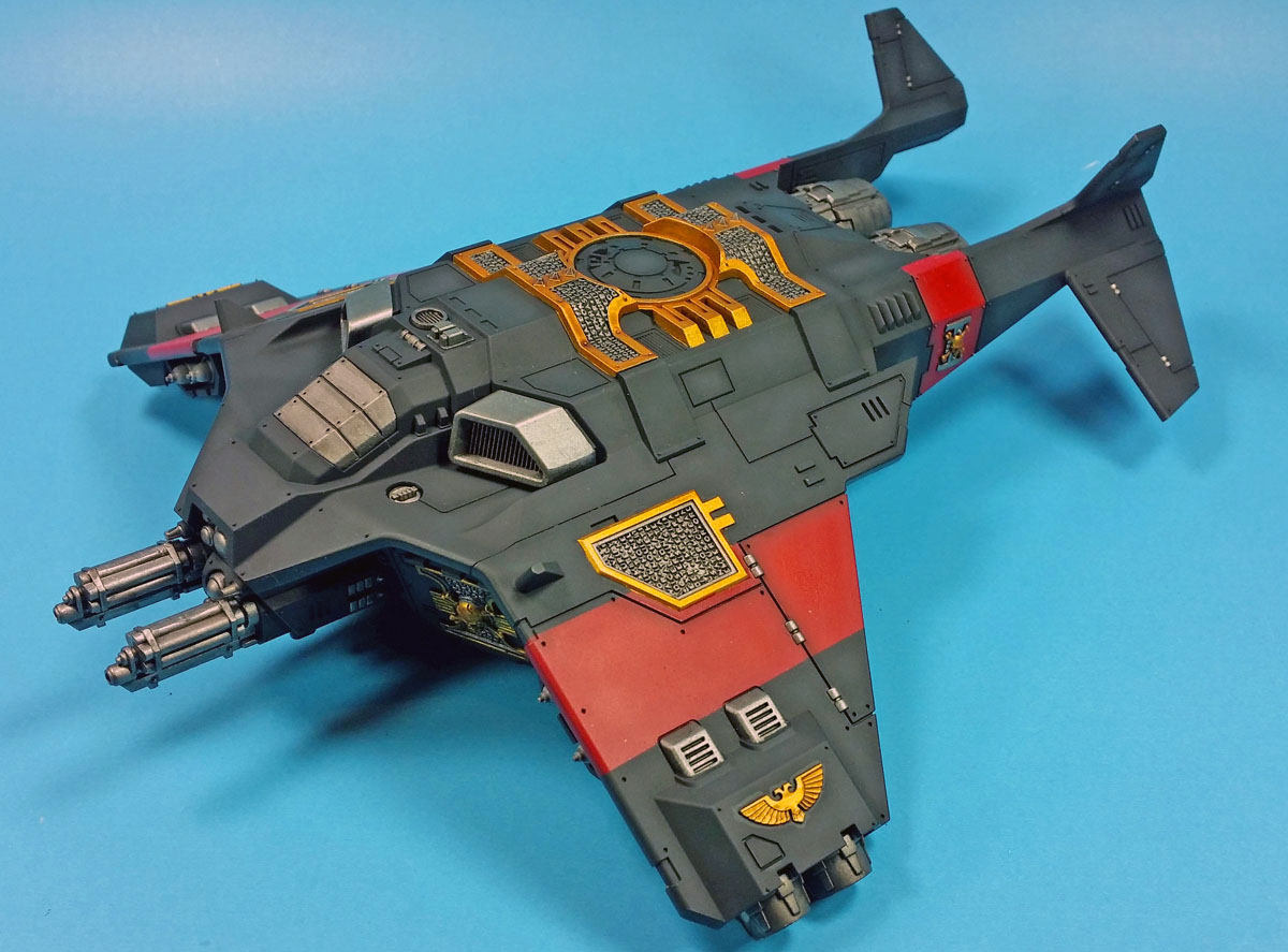 Citadel’s Deathwatch Corvus Blackstar: Making Progress In Dark Gray And ...