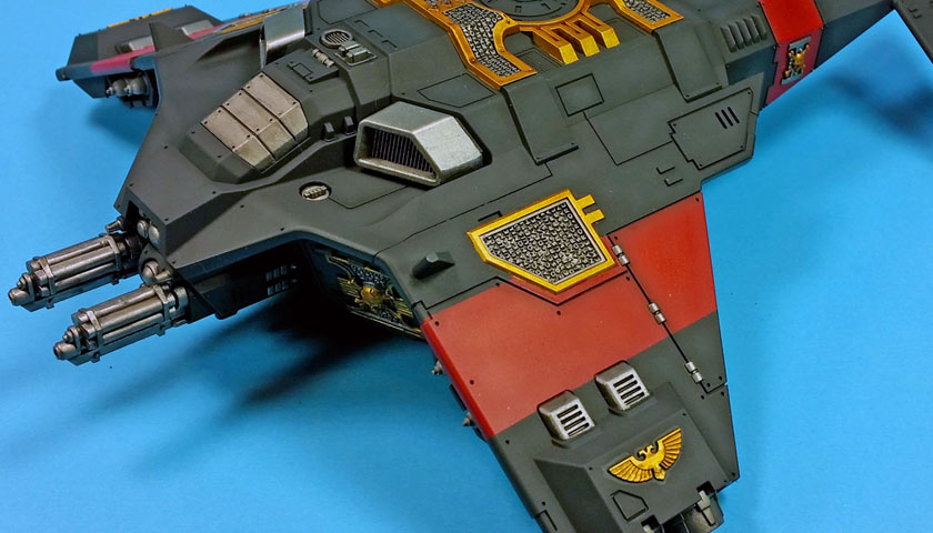 Citadel’s Deathwatch Corvus Blackstar: Making Progress In Dark Gray And ...
